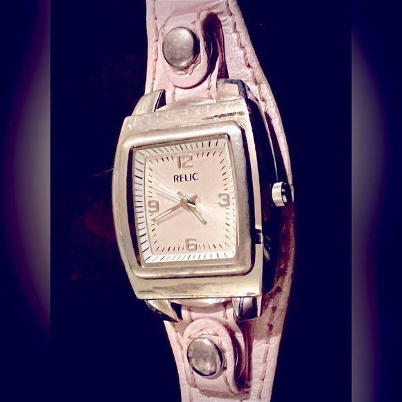 Relic | Accessories | 5 For 5 Vintage Relic Watch Baby Pink | Poshmark